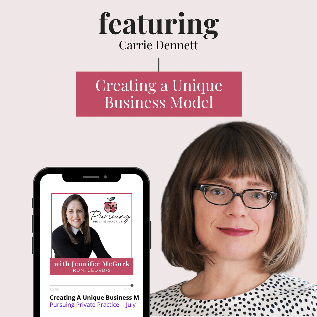 Creating a Unique Business Model with Carrie Dennett | 90